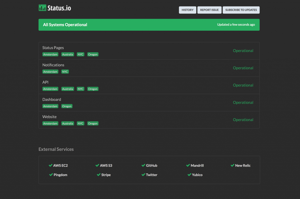 Status Page Design Updates – Status.io Blog
